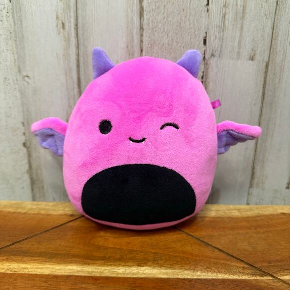 Squishmallows | Toys | Squishmallows Wakisha Winking Devil Neon Pink ...